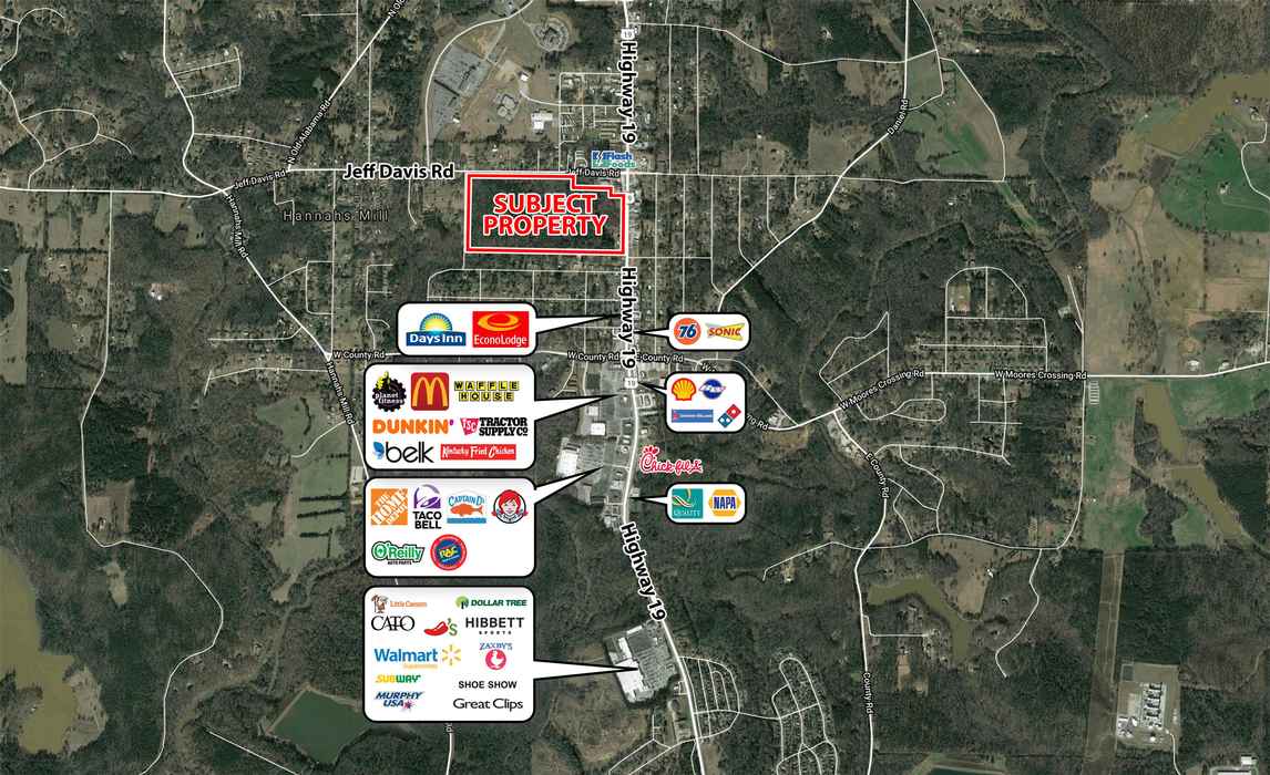 1417 Highway 19 Thomaston, GA - For Sale - Fickling & Company